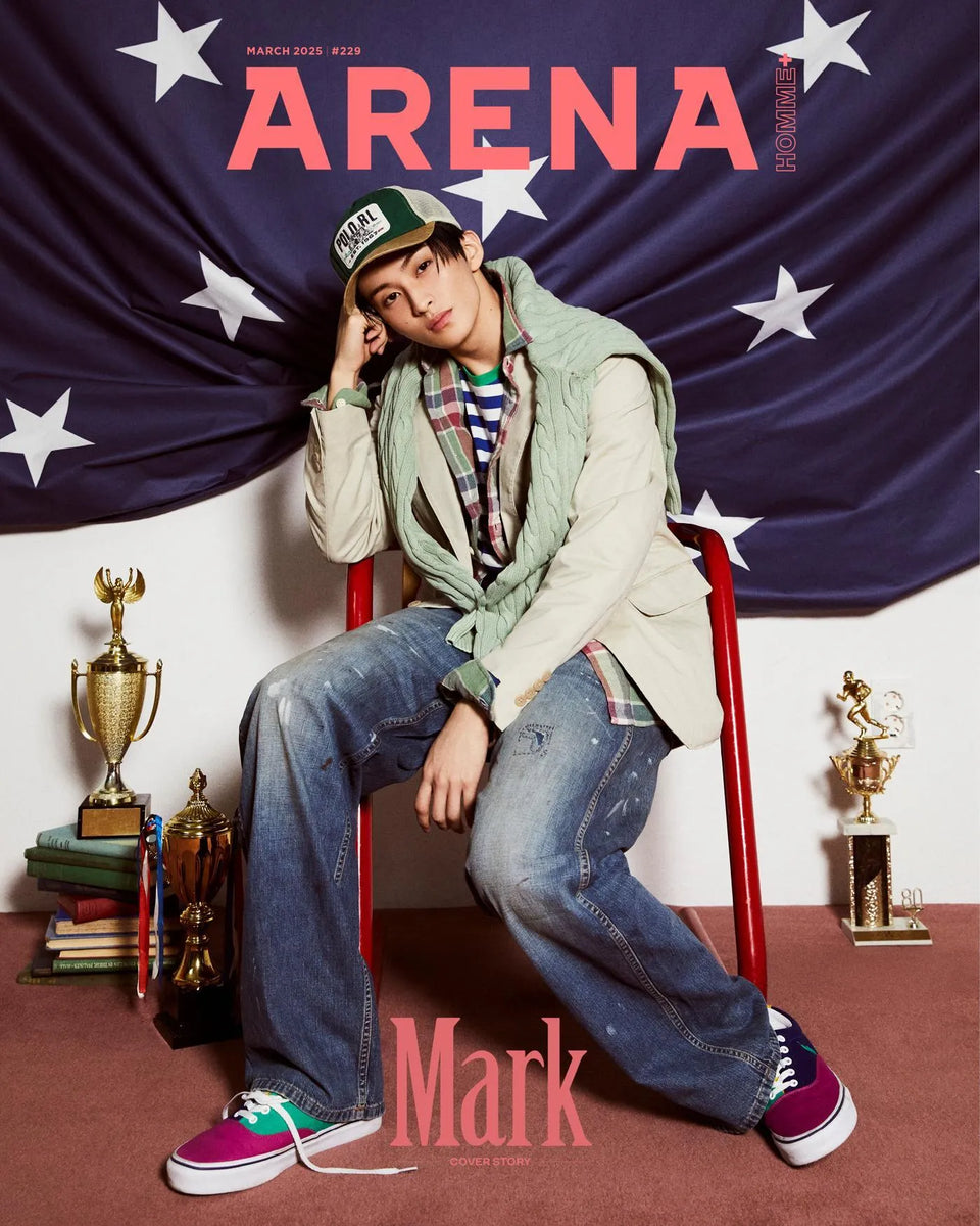 Buy NCT Mark Arena Homme Magazine - 2025 March Issue | Oppa Store