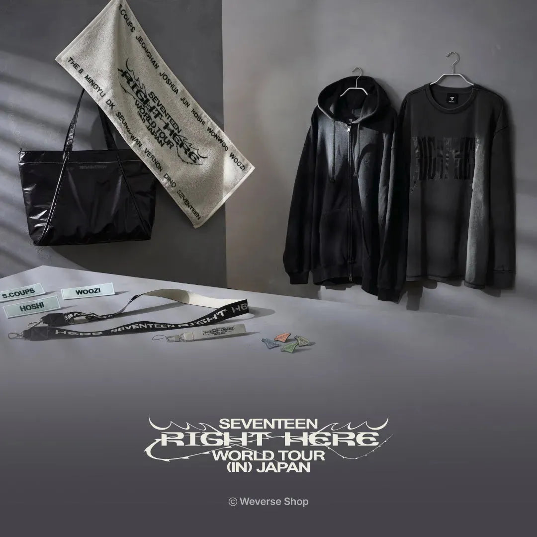 Buy SEVENTEEN [RIGHT HERE] World Tour In Japan Official MD Merch | Oppa ...
