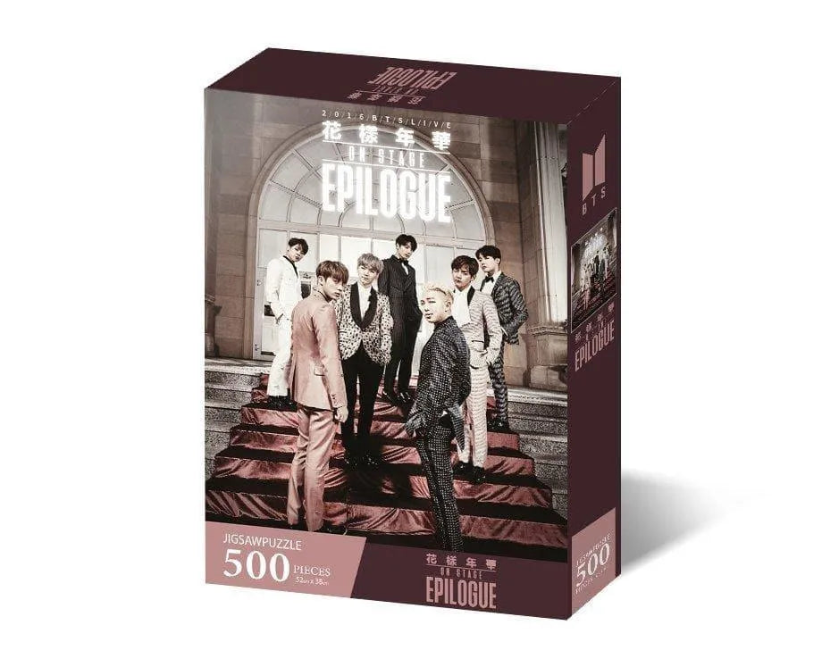 Buy BTS Jigsaw Puzzle World Tour Posters [500 Pieces] [3 Types] | Oppa ...